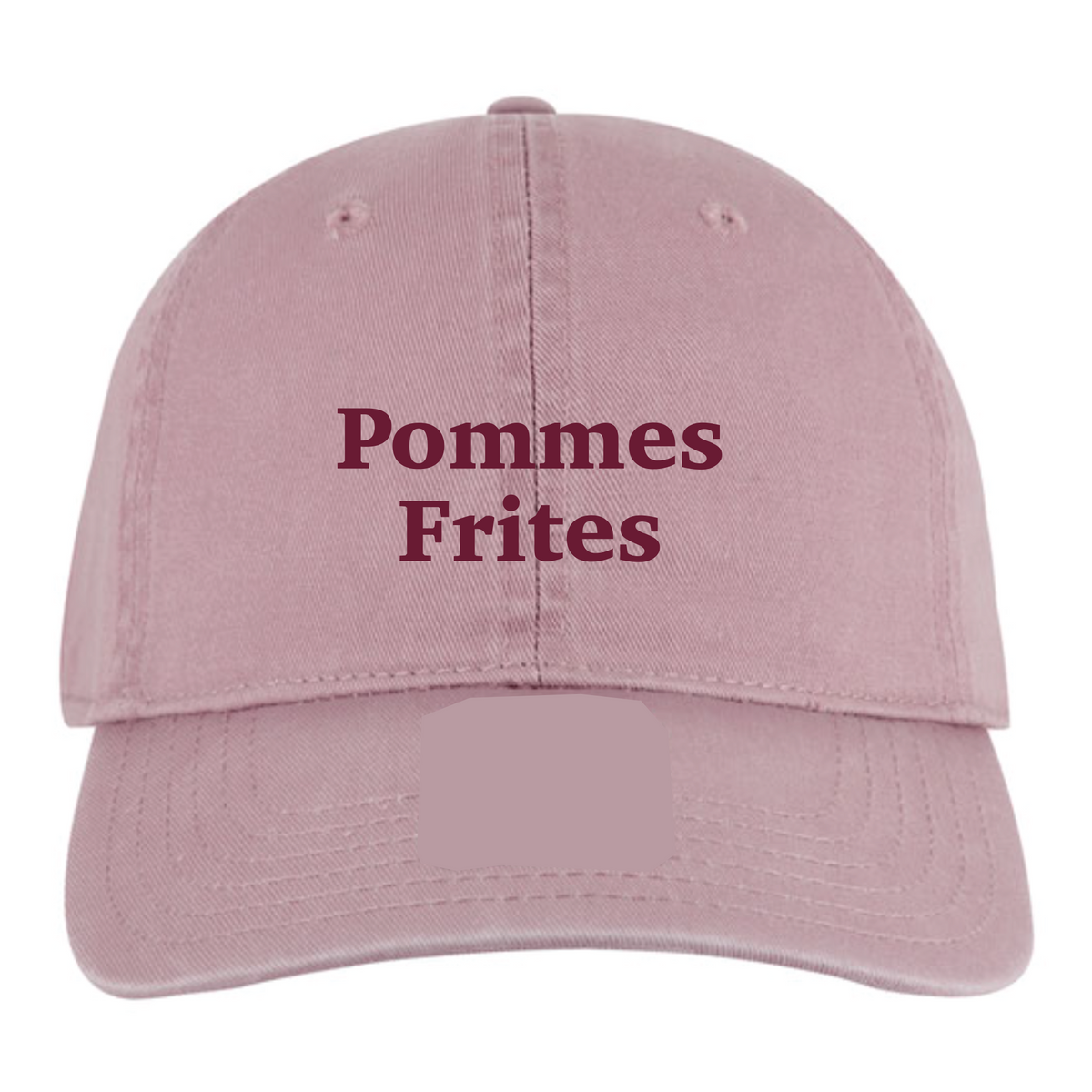 Pommes Frites - Dad Hat - Dusty Rose – Flavour Gallery