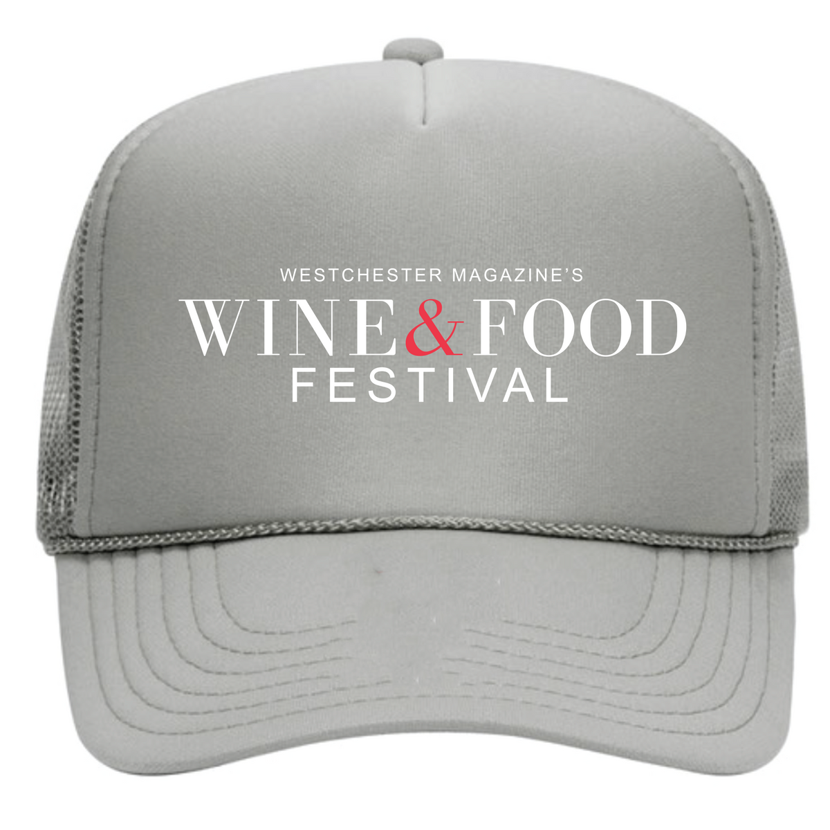 WMWFF 2025 - Foam Trucker Cap - Grey – Flavour Gallery